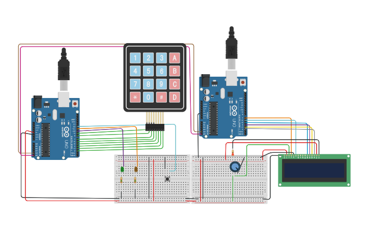 Circuit design primer parcial reto 2 | Tinkercad