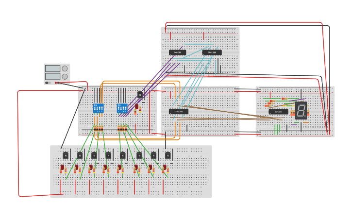 Circuit design Q2 TP4 : ex 3 - Tinkercad