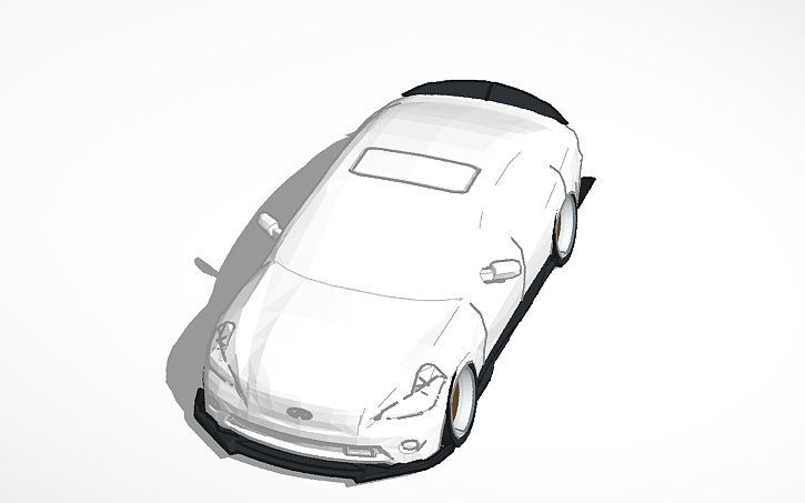 3D design Infiniti M37 M35h stance - Tinkercad