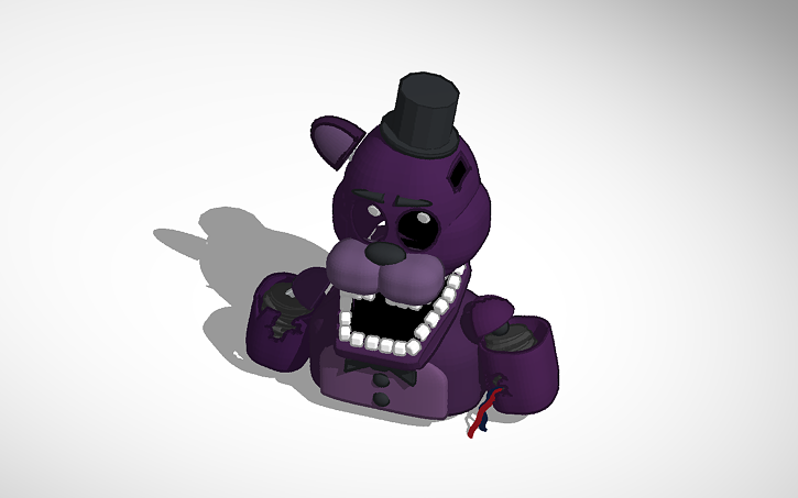 3D design shadow freddy | Tinkercad