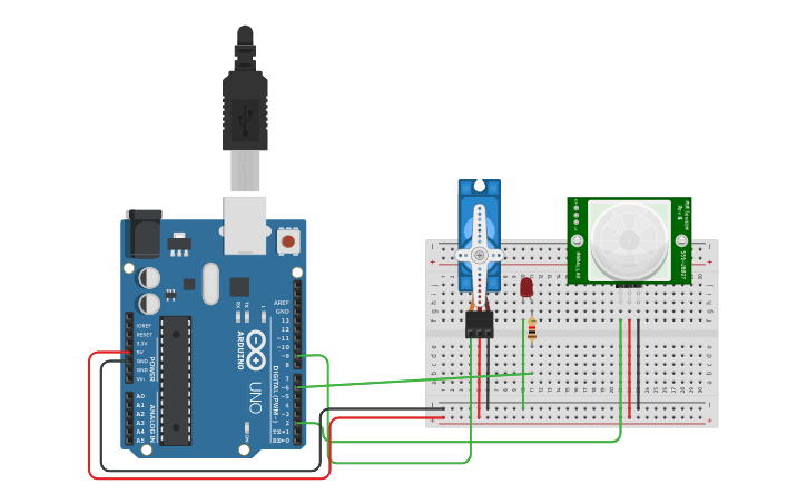 Circuit Design 1 Input 2 Output Tinkercad