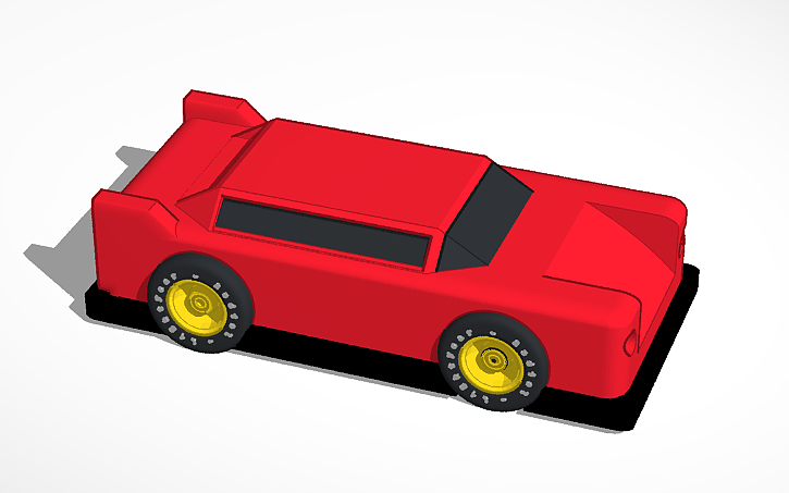 3D design Toy car - Tinkercad