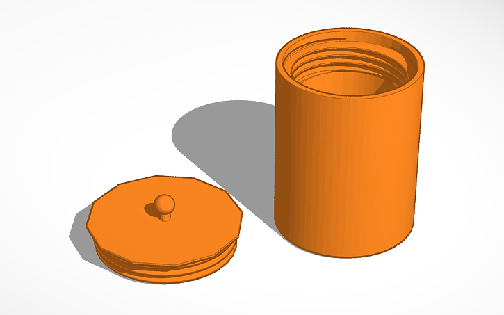 3D design Container - Tinkercad