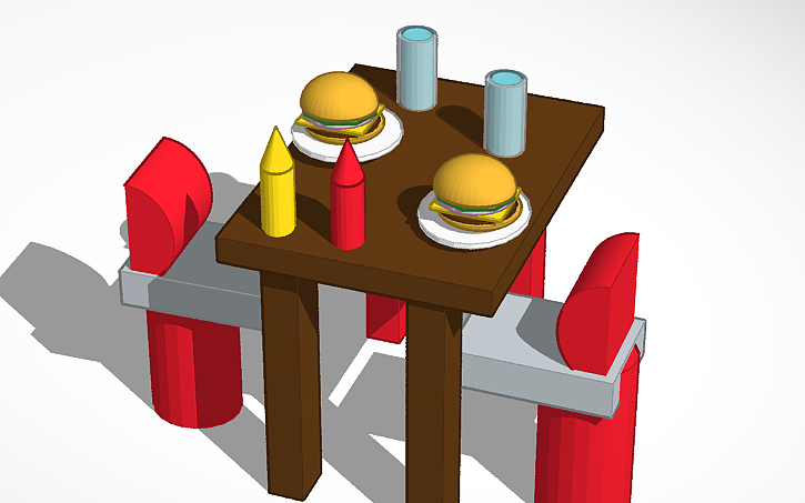 3D design Dinner Time!!! | Tinkercad