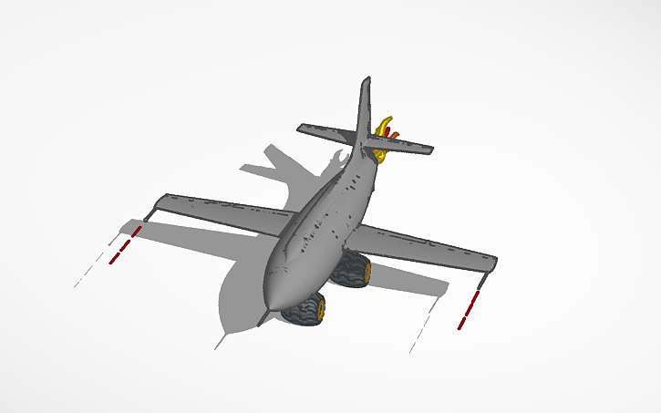 3d Design Areoplane Tinkercad