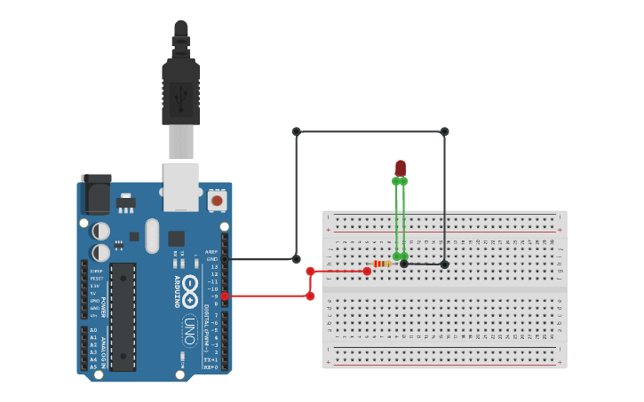 Circuit design 5c_Fading_Analog Write - Tinkercad