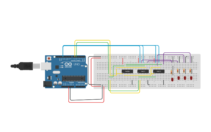 Circuit design LAB:3B | Tinkercad