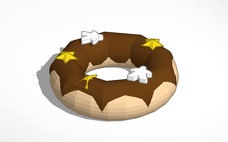 3D design DONAT #3 | Tinkercad