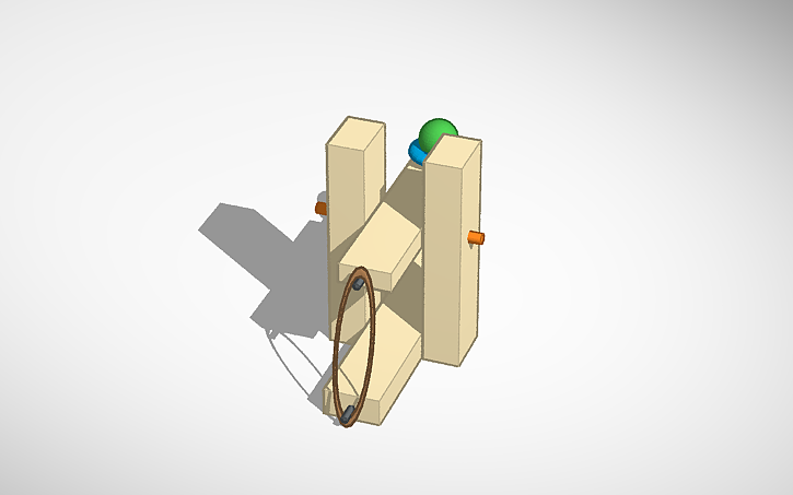 3D design Tennis Ball Launcher - Tinkercad
