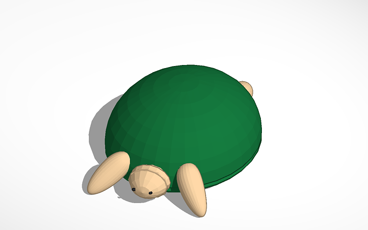 3D design Turtle - Tinkercad