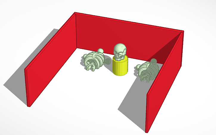 3D design Horror house | Tinkercad