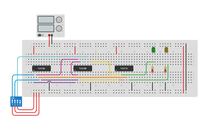 Circuit design K_G6_4 to 2 priority encoder with a priority sequence of ...