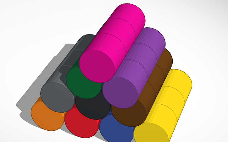 3D design chalk for chalkboard | Tinkercad