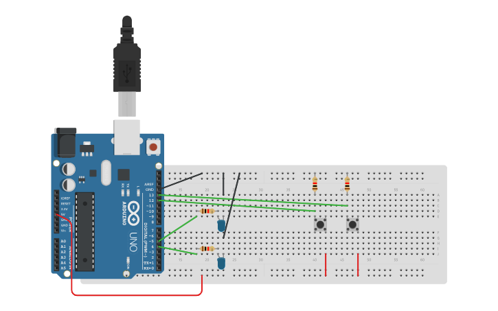 Circuit design Exquisite Gogo-Tumelo - Tinkercad