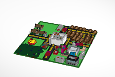 3D design Haunted Mansion Disneyland | Tinkercad