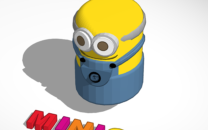 3D design Minion jeje - Tinkercad