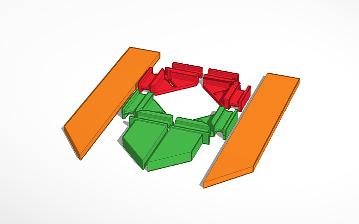 3D design CTC Bizer Dual Glass Bed Clips - Mk 6 - Tinkercad