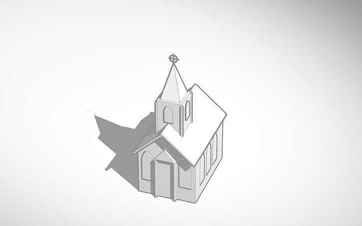 3D design church - Tinkercad