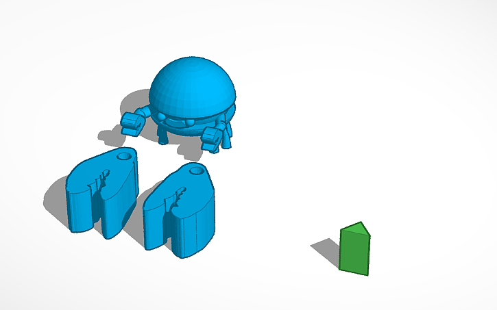 3D design Crab Decoration - Tinkercad