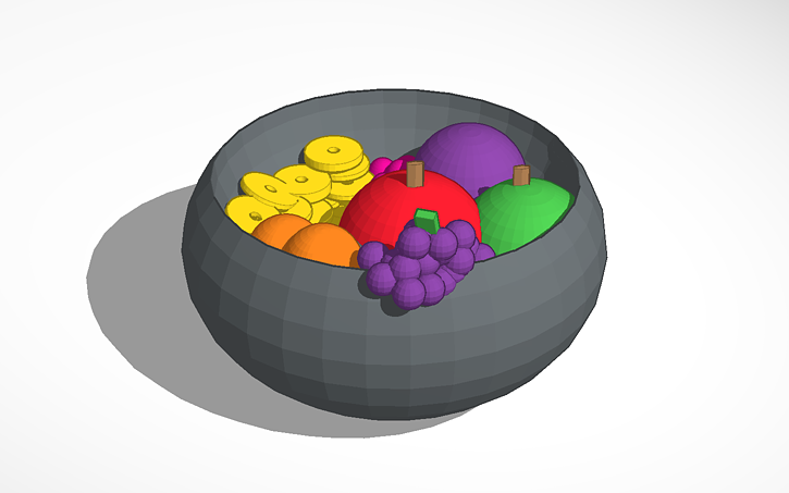 3D design Fear the Fruit - Tinkercad