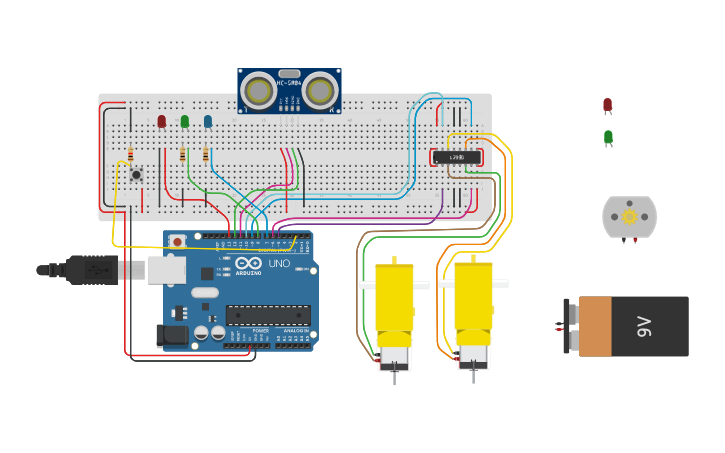 Circuit design Tugas Besar_Ahmad Aziz | Tinkercad