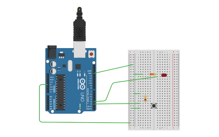 Circuit Design Arduino Led Silvia Pérez Tinkercad