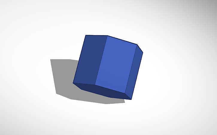 3D design polygon - Tinkercad