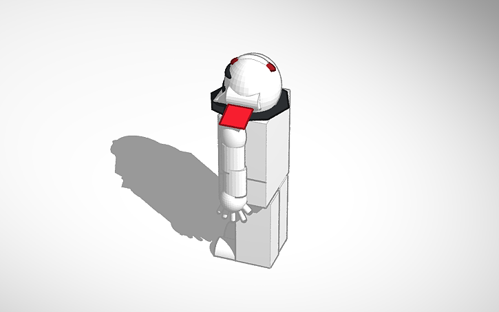 3D design Stormtrooper - Tinkercad
