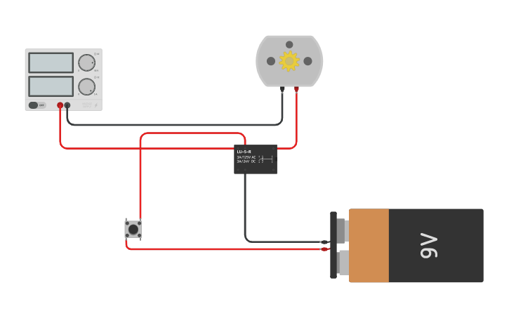 Circuit Design Security Door System Tinkercad