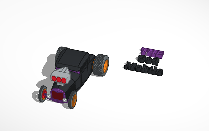 3D design my Hot Rod | Tinkercad