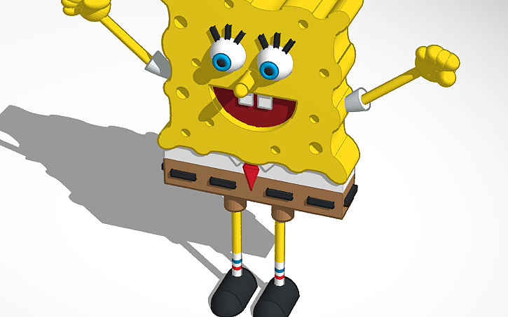 3d Design Spongebob Tinkercad