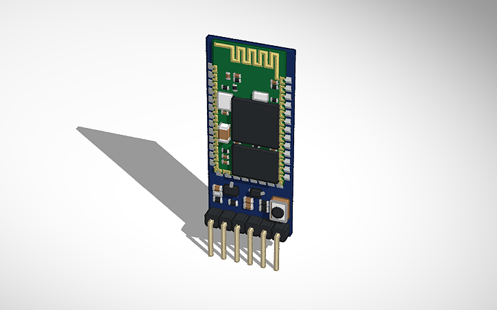 3D design HC-05 Tasarımı - Tinkercad