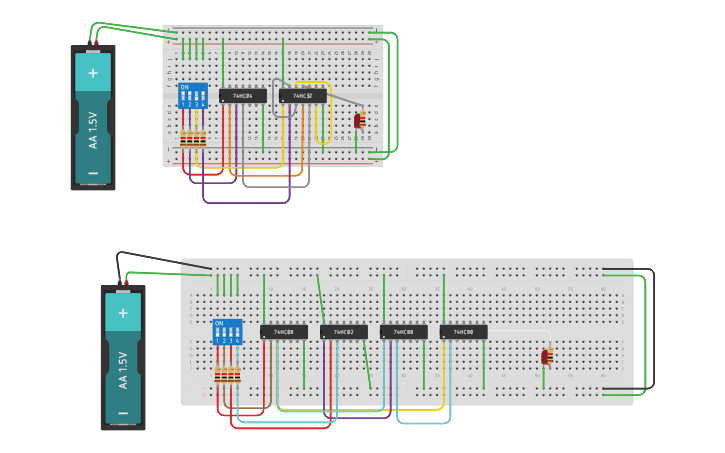Circuit design 6 | Tinkercad
