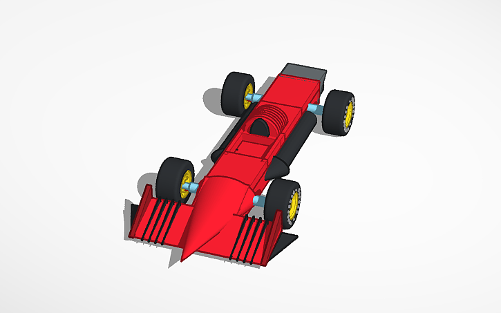 3D design WL F1 car - Tinkercad