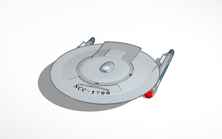 3D design TOS Miranda class mk II (SNW edition) | Tinkercad
