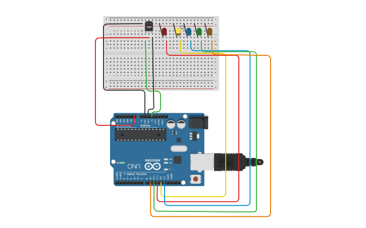 Circuit design Tmp-2 | Tinkercad