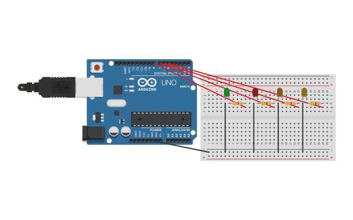 Circuit Design Arduino Tinkercad