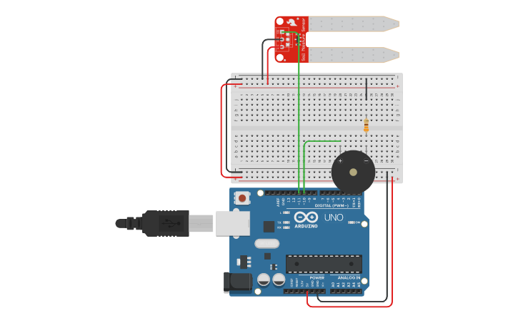 Circuit Design Arduno Nem Tinkercad