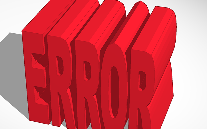 3D design ERROR mdl based on Valve's Source Engine - Tinkercad