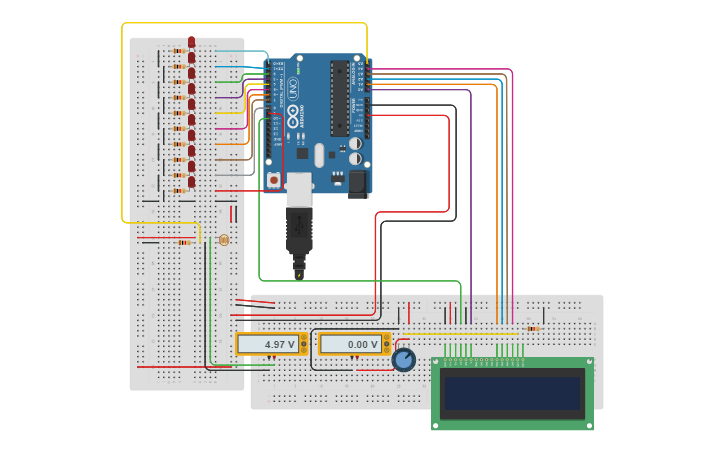 Circuit design Stunning Amberis - Tinkercad