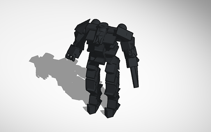 3D design mech - Tinkercad