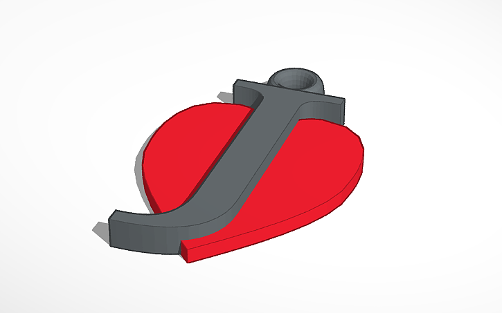 3D design O KEYCHAIN - Tinkercad