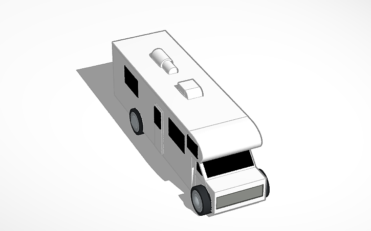 3D design TCAD Rv/Camper - Tinkercad