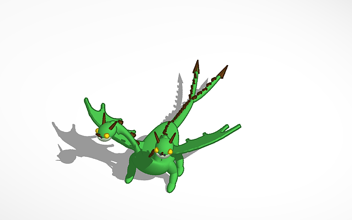 3D design Hideous Zippleback V.2 - Tinkercad