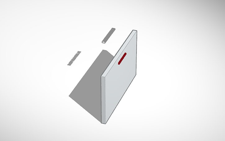 3D design 1960S Large Hospital HO SCALE 1:87 - Tinkercad