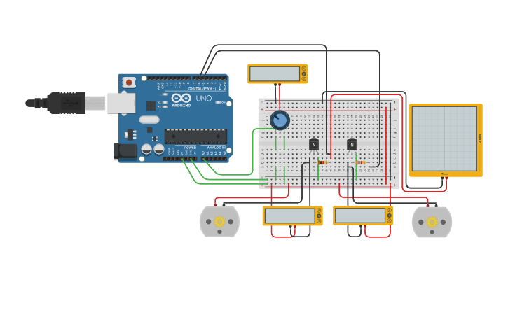 Circuit design Kontrol pH - Tinkercad