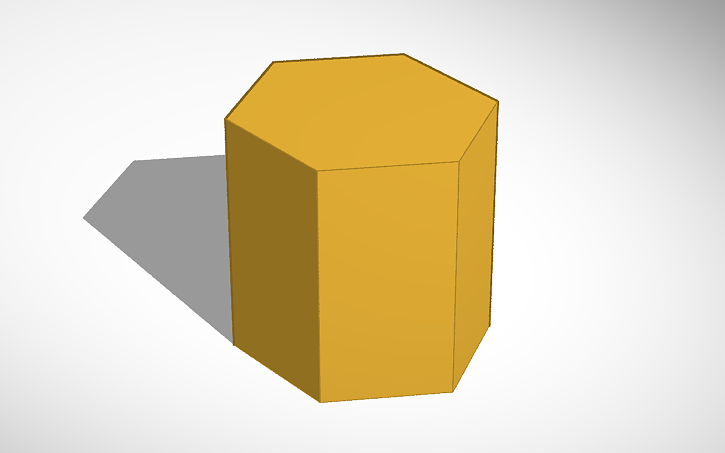 3D design Polygon With a Hole | Tinkercad