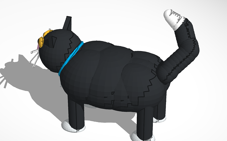 3D design Cat - Tinkercad