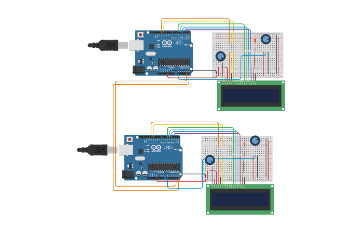 Circuit Design I2c Slave To Master Tinkercad