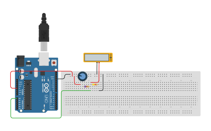 Circuit design NTC Russo - Tinkercad